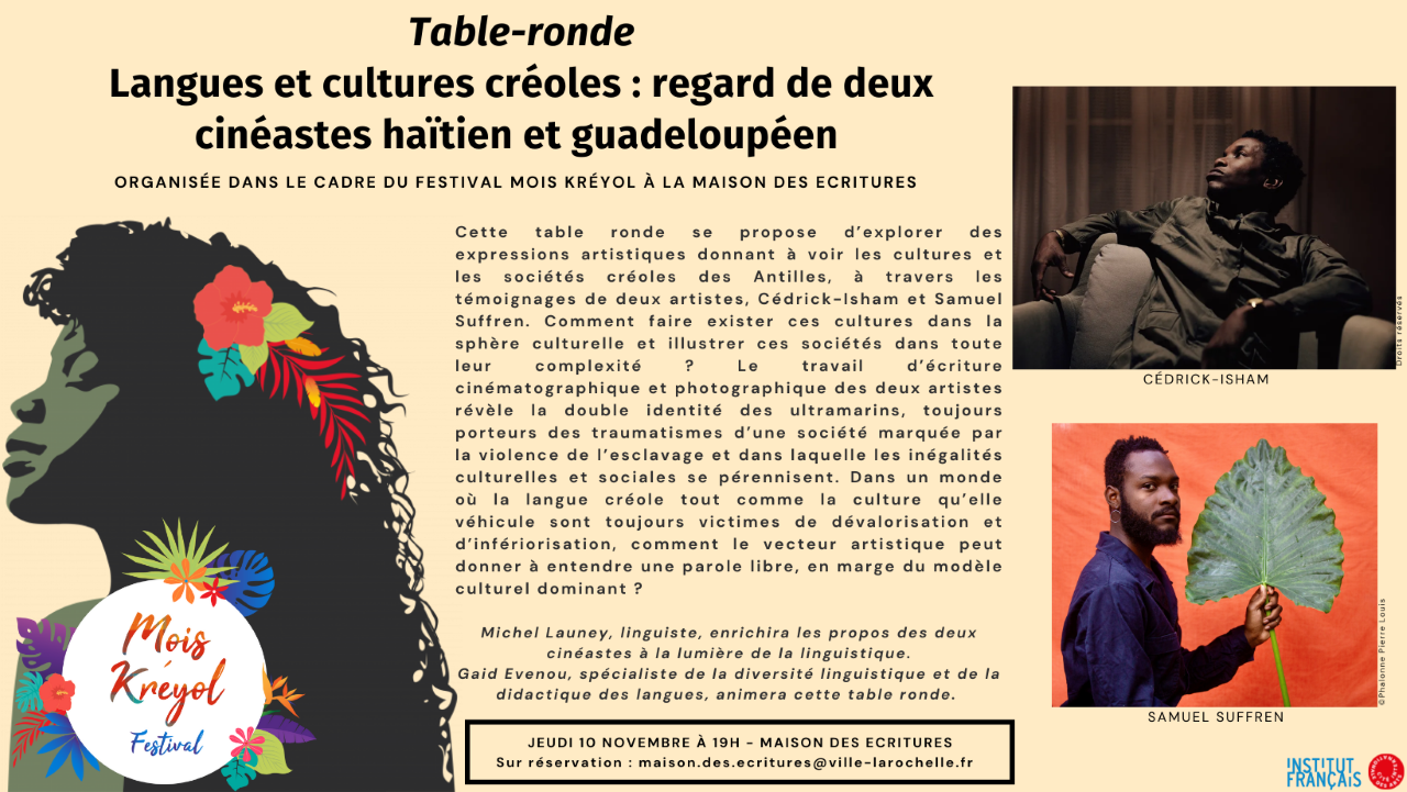 Langues et cultures créoles : regard de deux cinéastes haïtien et ...